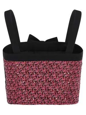 Alessandra Rich Tweed Top