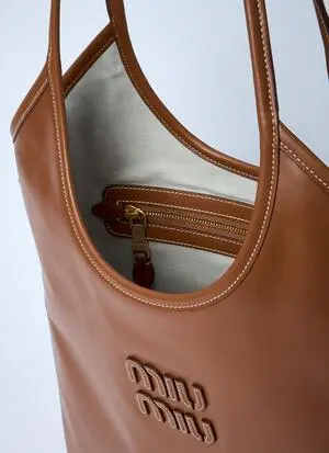 Miu Miu Ivy Leather Shoulder Bag - Multicolor