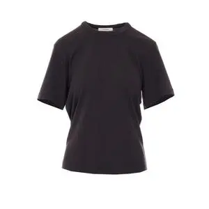 LEMAIRE Rib T-shirt - Black