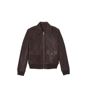 A.p.c. Jackets Leather Jackets - Brown