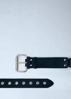 VIVIENNE WESTWOOD Bondage Leather Belt - Black