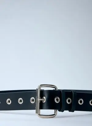 VIVIENNE WESTWOOD Bondage Leather Belt - Black