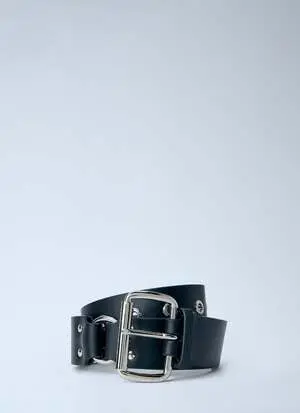 VIVIENNE WESTWOOD Bondage Leather Belt - Black