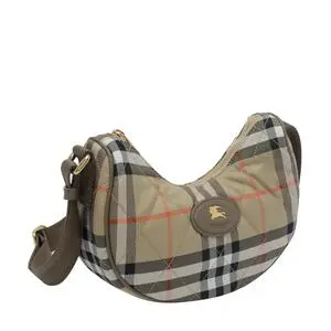 Burberry Horseshoe Crossbody Bag - Cream