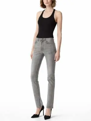 TOM FORD Logo Slim Fit Racer Back Tank Top - Black