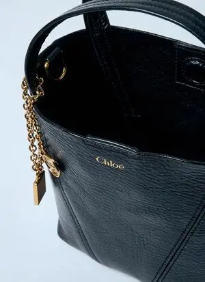 Chloé Small Spin Tote Bag - Black