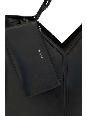 Saint Laurent Large Y Leather Tote Bag