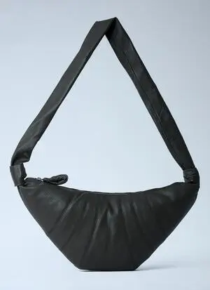 LEMAIRE Medium Croissant Crossbody Bag - Brown
