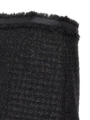 Versace Lurex Wool Blend Skirt
