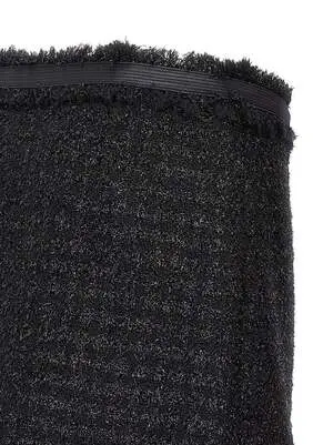 Versace Lurex Wool Blend Skirt