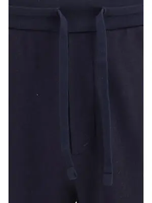 Loro Piana Neem Cashmere-blend Pants - Blue