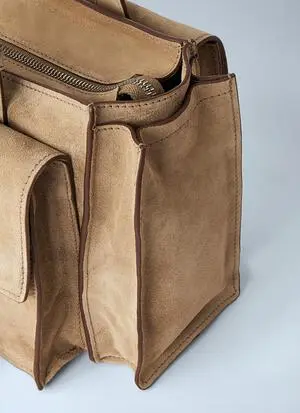 Miu Miu Structured Leather Handbag