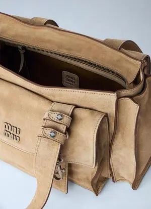 Miu Miu Structured Leather Handbag