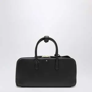 Alaïa Small Delta Bag In Box Calf Leather - Black