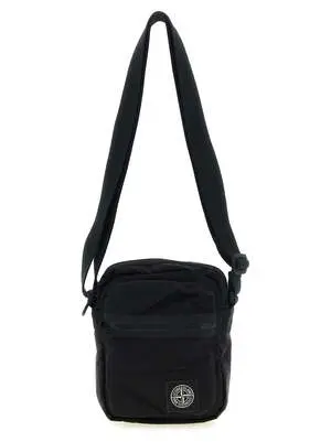 Stone Island 9200015' Crossbody Bag - Black