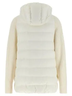 Brunello Cucinelli Shiny Zipper Pull' Down Jacket
