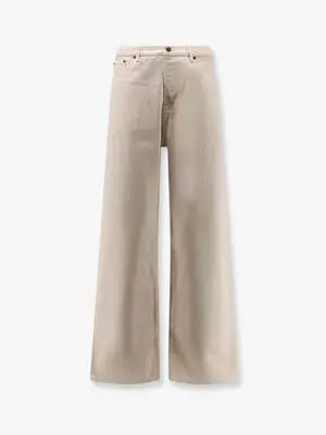 Valentino Garavani Five Pockets Cotton Trousers - Cream