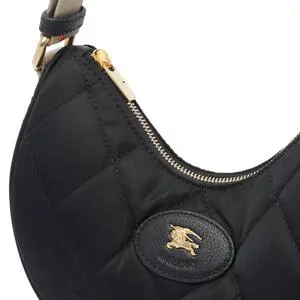 Burberry Horseshoe Crossbody Bag - Black