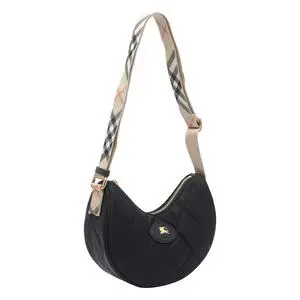 Burberry Horseshoe Crossbody Bag - Black