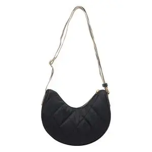 Burberry Horseshoe Crossbody Bag - Black