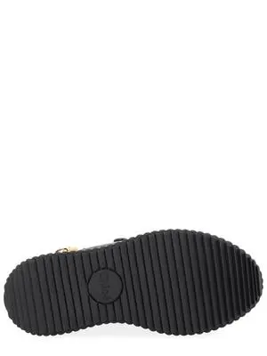 Chloé Nama Wedge Sandal - Black