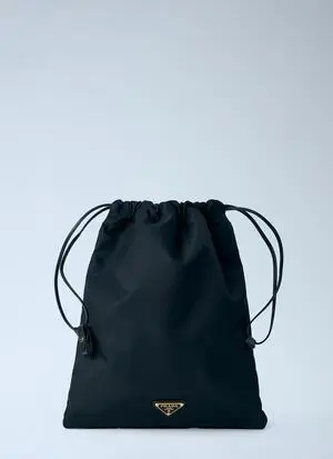 Prada Wish Re-nylon Pouch - Black