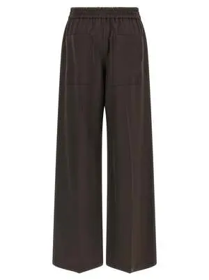 Brunello Cucinelli Cool Wool Pants - Brown