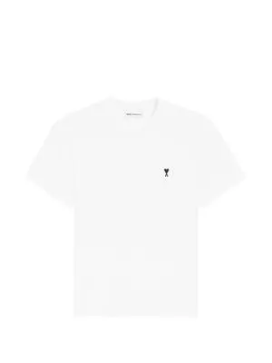 AMI Paris De Coeur Cotton T-shirt - Multicolor