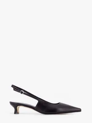 AeydĒ Catrina Leather Pumps - Black