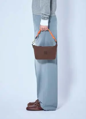 Miu Miu Gabardine Zip Handbag