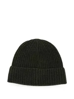 Stone Island Logo Wool Beanie