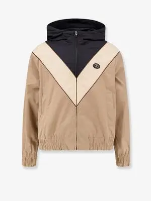 Valentino Garavani Jacket With Vlogo Signature Patch - Multicolor