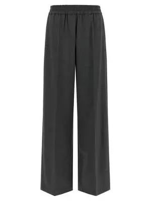 Brunello Cucinelli Cool Wool Trousers - Gray