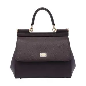 Dolce & Gabbana Sicily Small Handbag - Brown