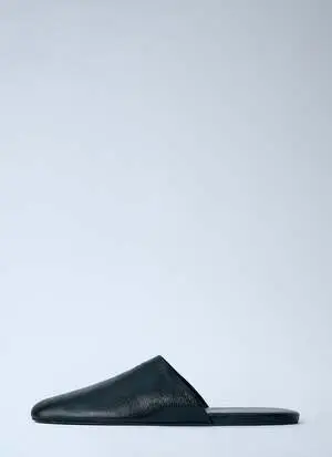 Miu Miu Leather Slippers