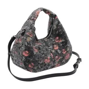 GANNI Mini Hobo Bag - Black