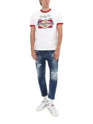 Dsquared2 Jeans With Destroyed Details