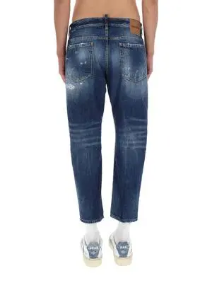 Dsquared2 Jeans With Destroyed Details