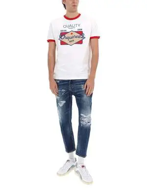 Dsquared2 Distressed Denim Jeans