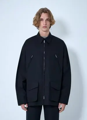 RIER Zip-up Jacket - Black
