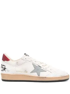 GOLDEN GOOSE Ball Star Leather Sneakers - Multicolor