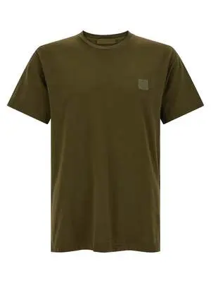 Stone Island Badge Ghost' T-shirt - Green