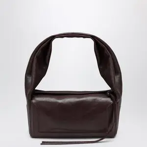 MAISON MARGIELA Box East West Small Bag In Burgundy Leather - Red