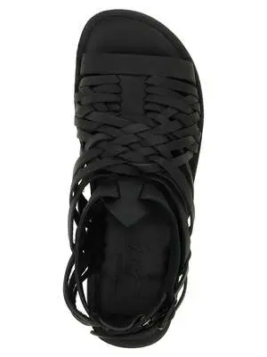Yohji Yamamoto Braided Leather Sandals