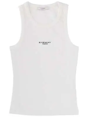 Givenchy Tank Top With Logo - White