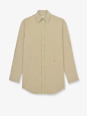Saint Laurent Striped Cotton Shirt - Multicolor