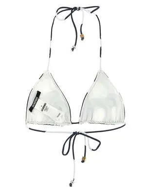 Jacquemus Le Haut De Plage Triangle' Bikini Top - Blue