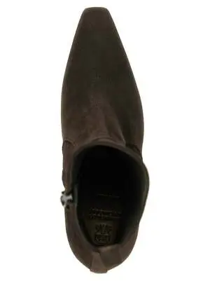 Brunello Cucinelli Precious Heel' Ankle Boots