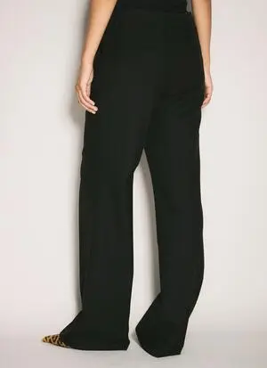 Prada Wool Gabardine Tailored Trousers