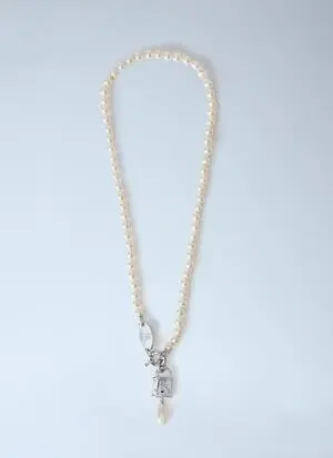 VIVIENNE WESTWOOD Celestia Small Pendant Necklace - Silver